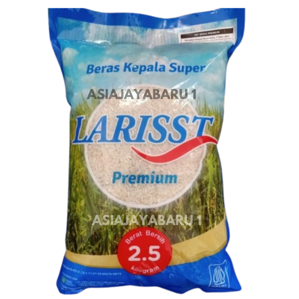 Jual 1 Bungkus - Beras Premium/Beras Kepala Super Larisst Berat 2,5 Kg ...