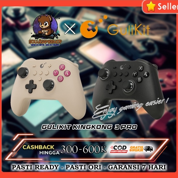 Jual PROMO Gulikit KingKong 3 Pro Controller Switch GamePad PC Android ...