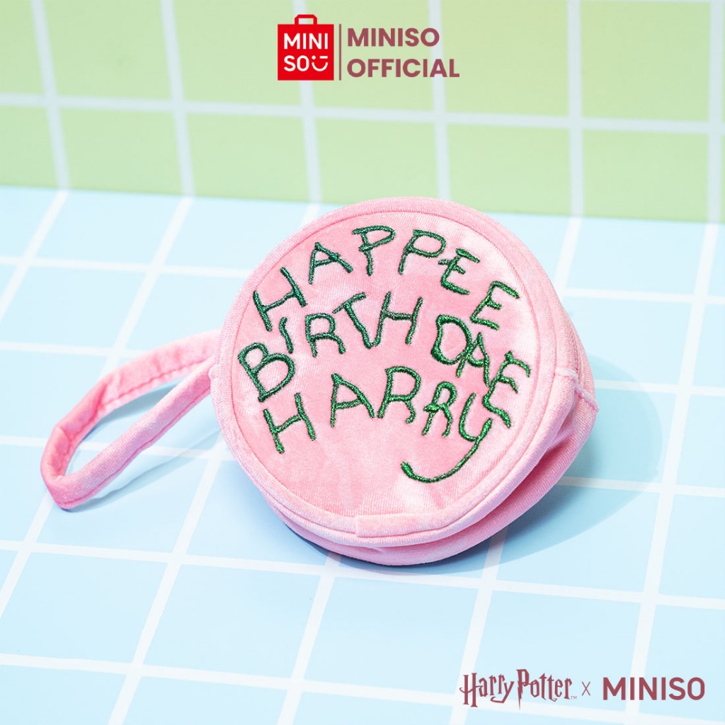Jual Miniso x Harry Potter Clutch Bag Tas Pouch Gantung Bulat Series ...