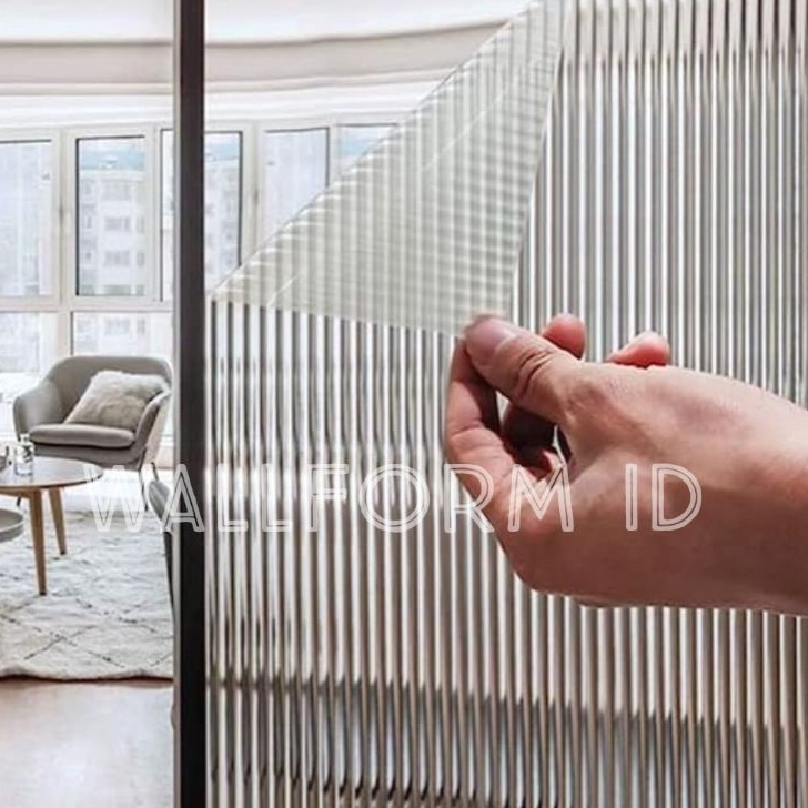 Jual FLUTED REEDED MORU GLASS WINDOW STICKER Sticker Kaca Fluted Reeded ...