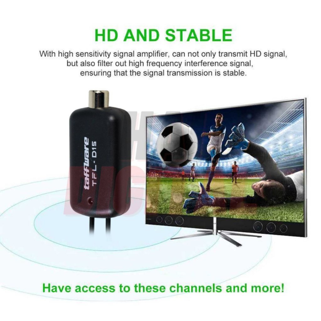 Jual Penguat Sinyal Siaran TV Antena Televisi Digital Amplifier STB ...
