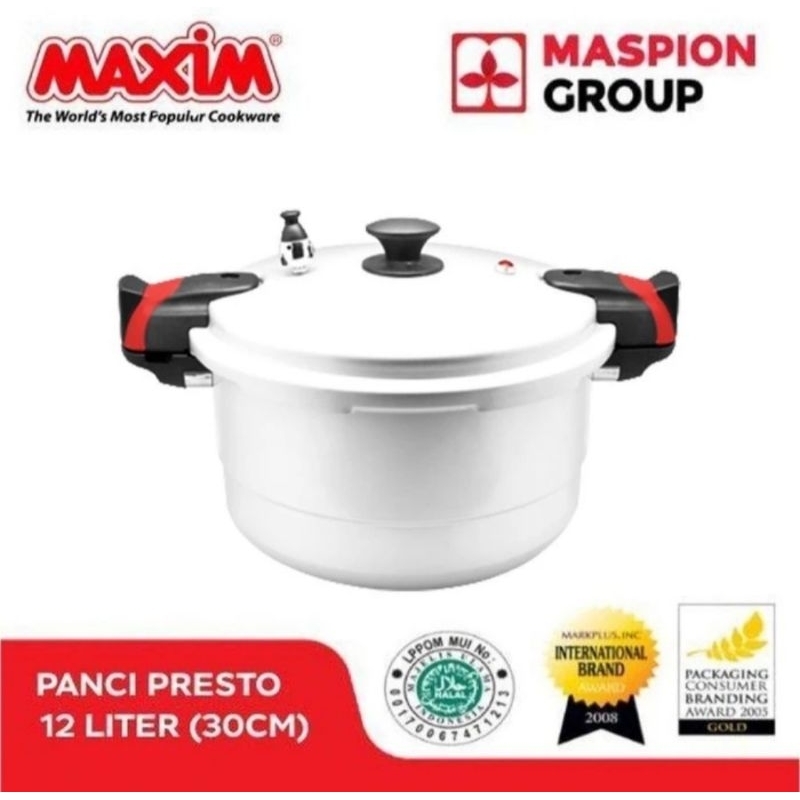 Jual Panci Presto Maxim 4L/ 7L/ 12L | Shopee Indonesia