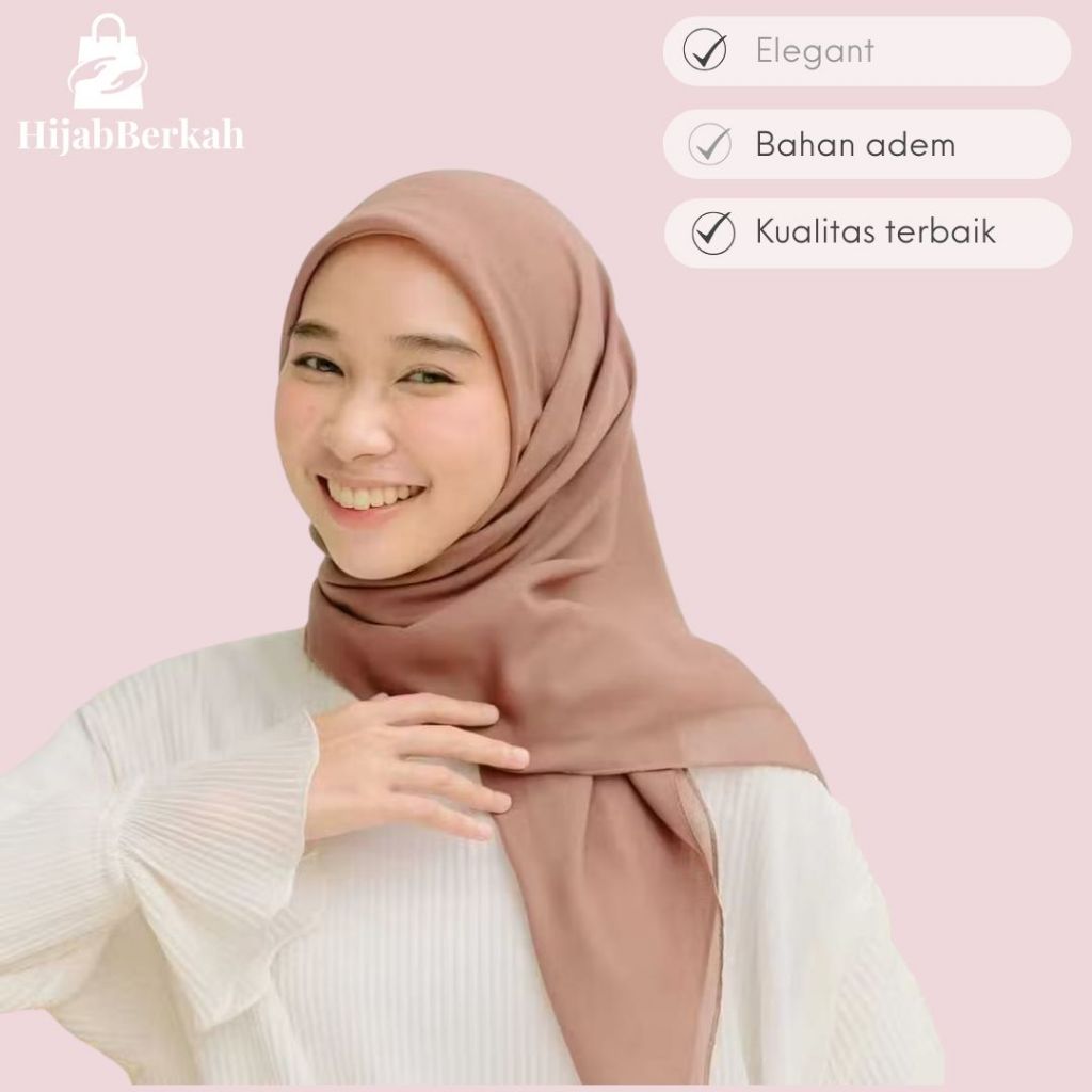 Jual Bella Square Termurah Hijab Segi Empat FollyCatton 50 Warna ...