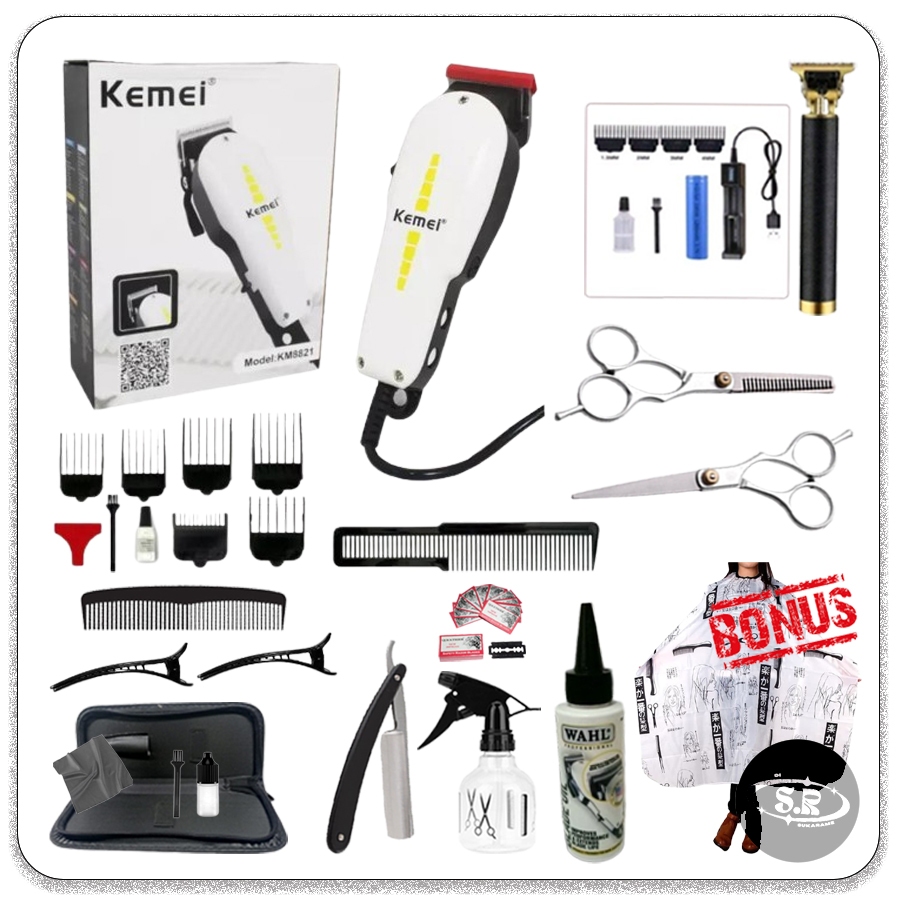 Jual Paket Usaha barbershop alat cukur rambut alat pangkas rambut ...