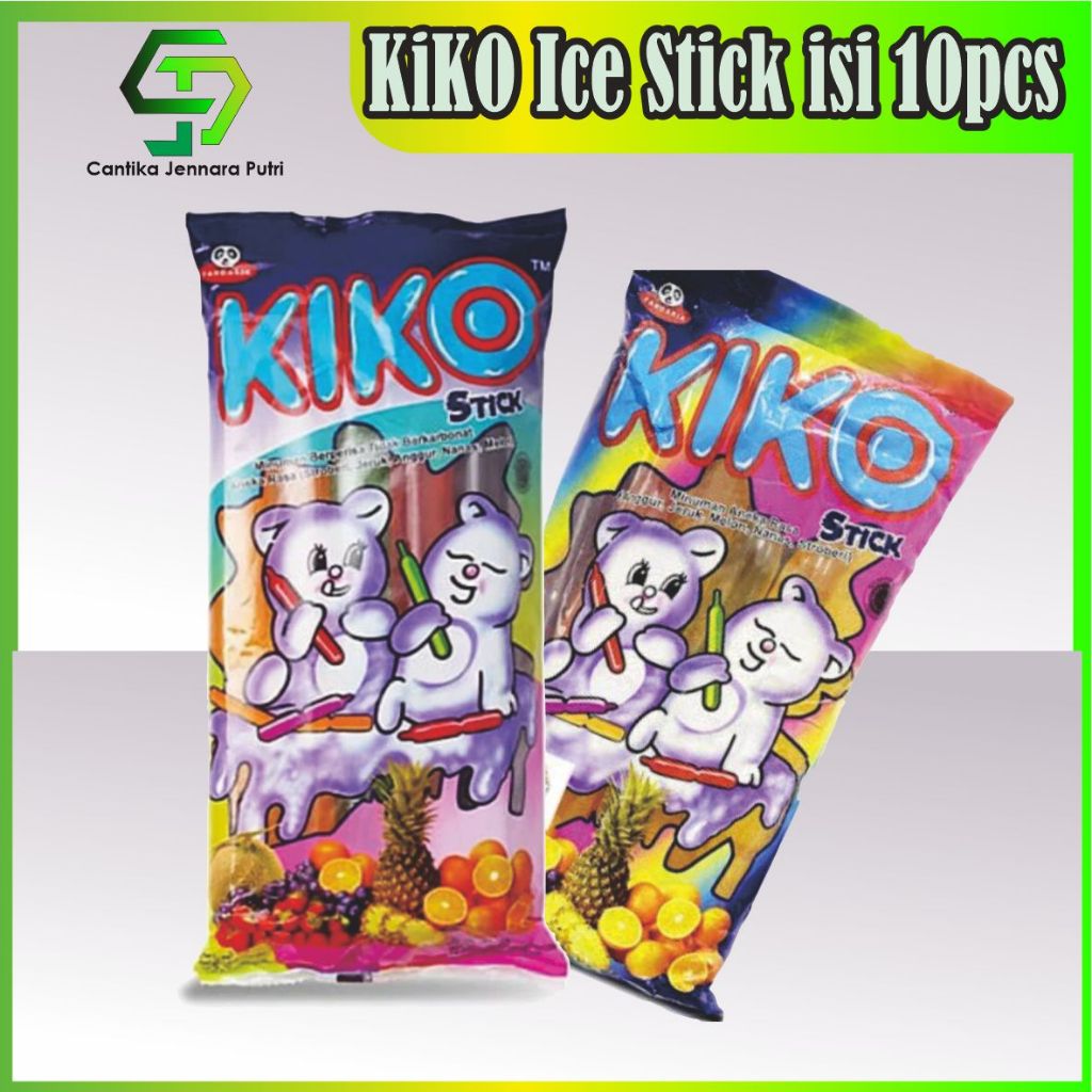 Jual KiKO Ice Stick Minuman Es Stik (isi 10 pcs) | Shopee Indonesia