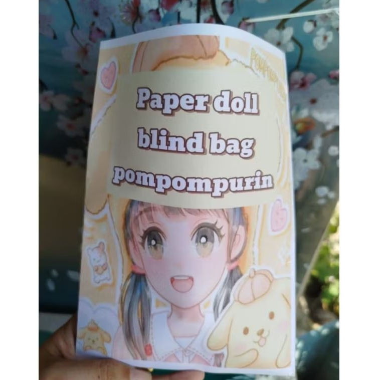 Jual blind bag paperdoll pompompurin paper squishy | Shopee Indonesia