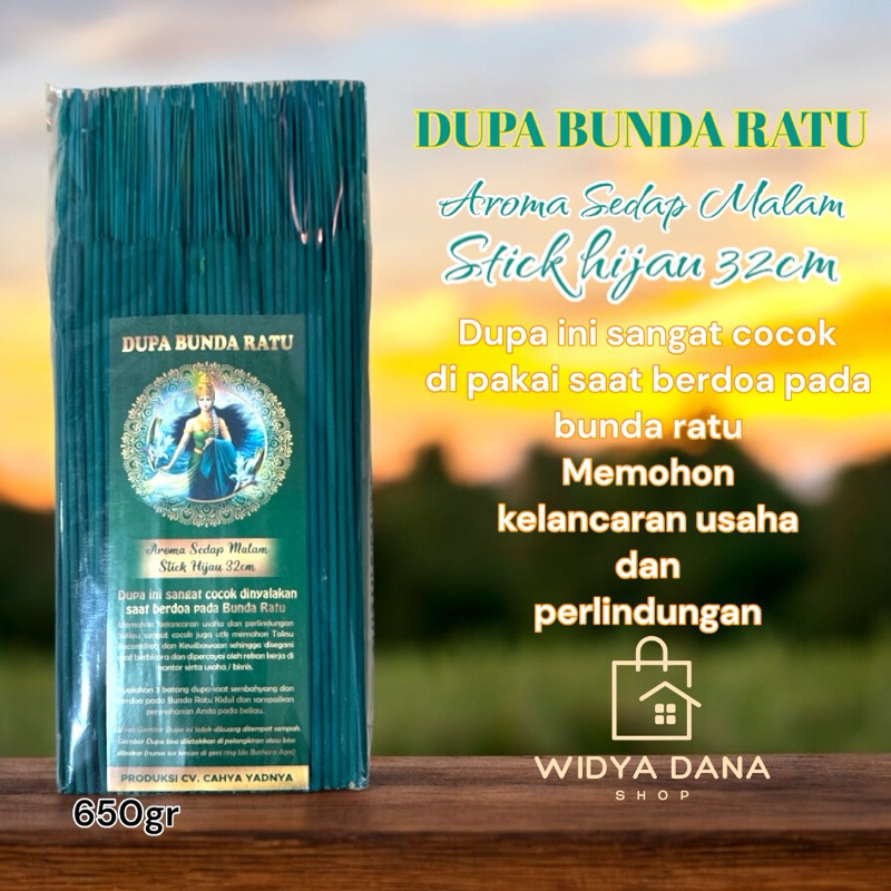 Jual Dupa BUNDA RATU stick hijau 600gram | Shopee Indonesia