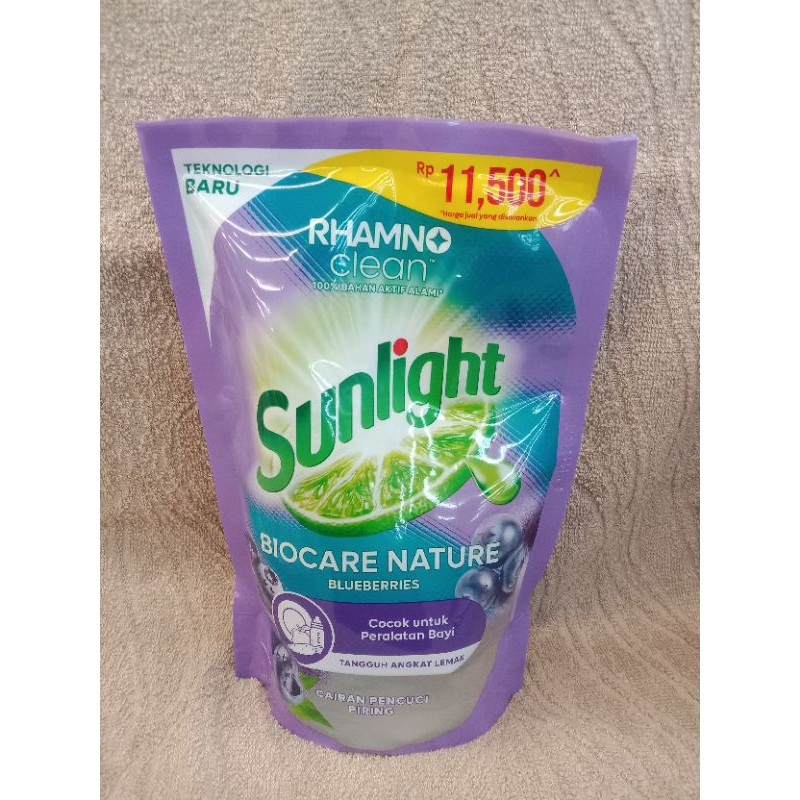 Jual sunlight cuci piring biocare nature Blueberries ukuran 585ml ...