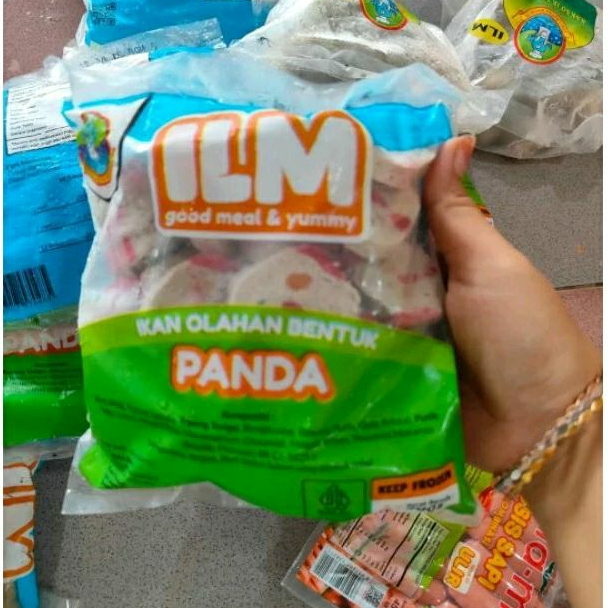 Jual ilm panda 500gr/olahan ikan bentuk panda | Shopee Indonesia