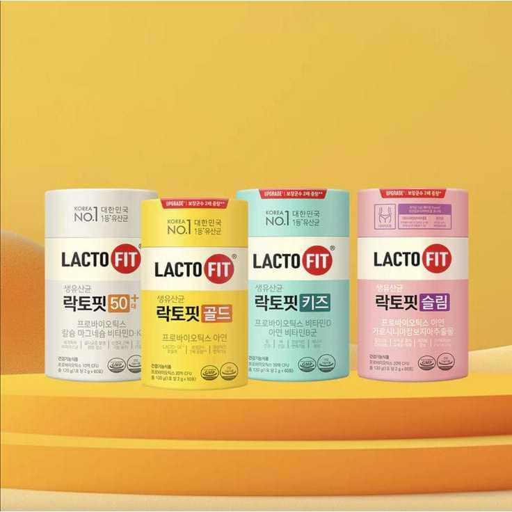 Jual LACTOFIT COREMAX/GOLD/SLIM/KIDS/50+/CORE kemasan BOX ASLI KOREA ...