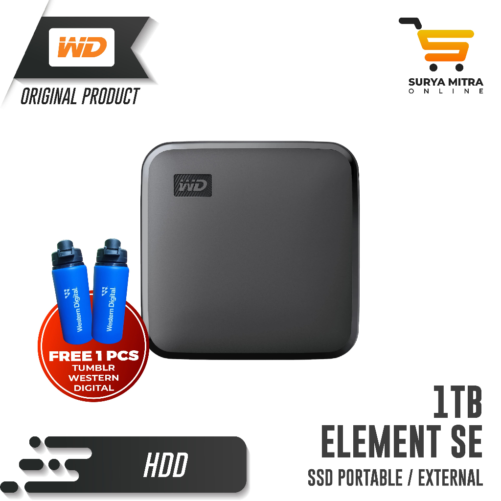 Jual WD Elements SE SSD Portable External SSD | Shopee Indonesia