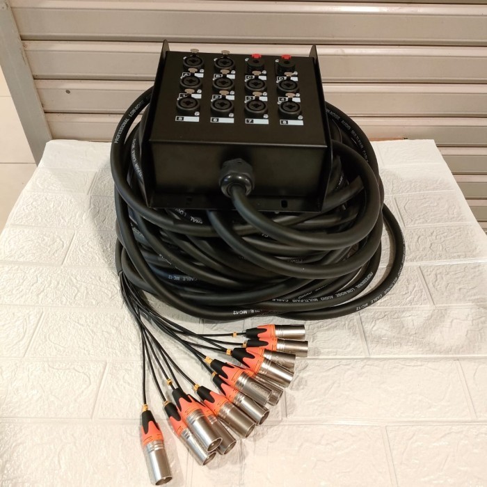 Jual Kabel snake isi 12 snake 12ch Combo full isi Panjang 20 meter ...