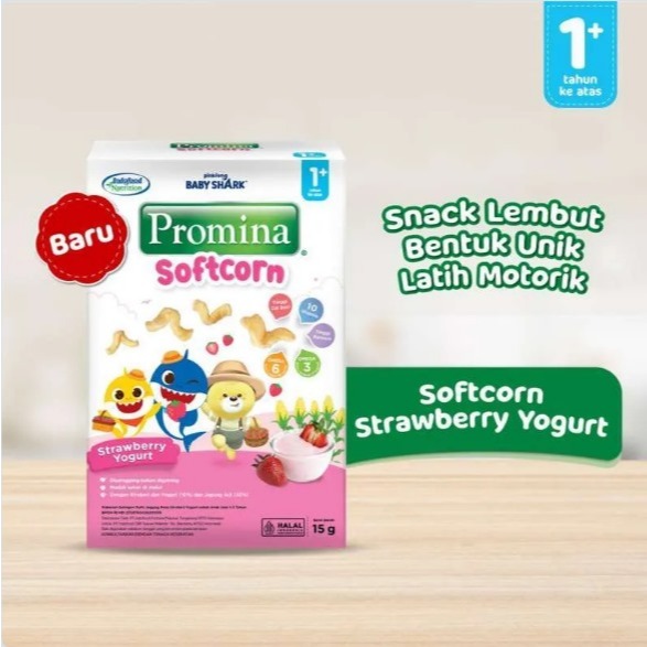 Jual PROMINA Snacks Softcorn 15g Camilan untuk Anak 1 tahun ke atas ...