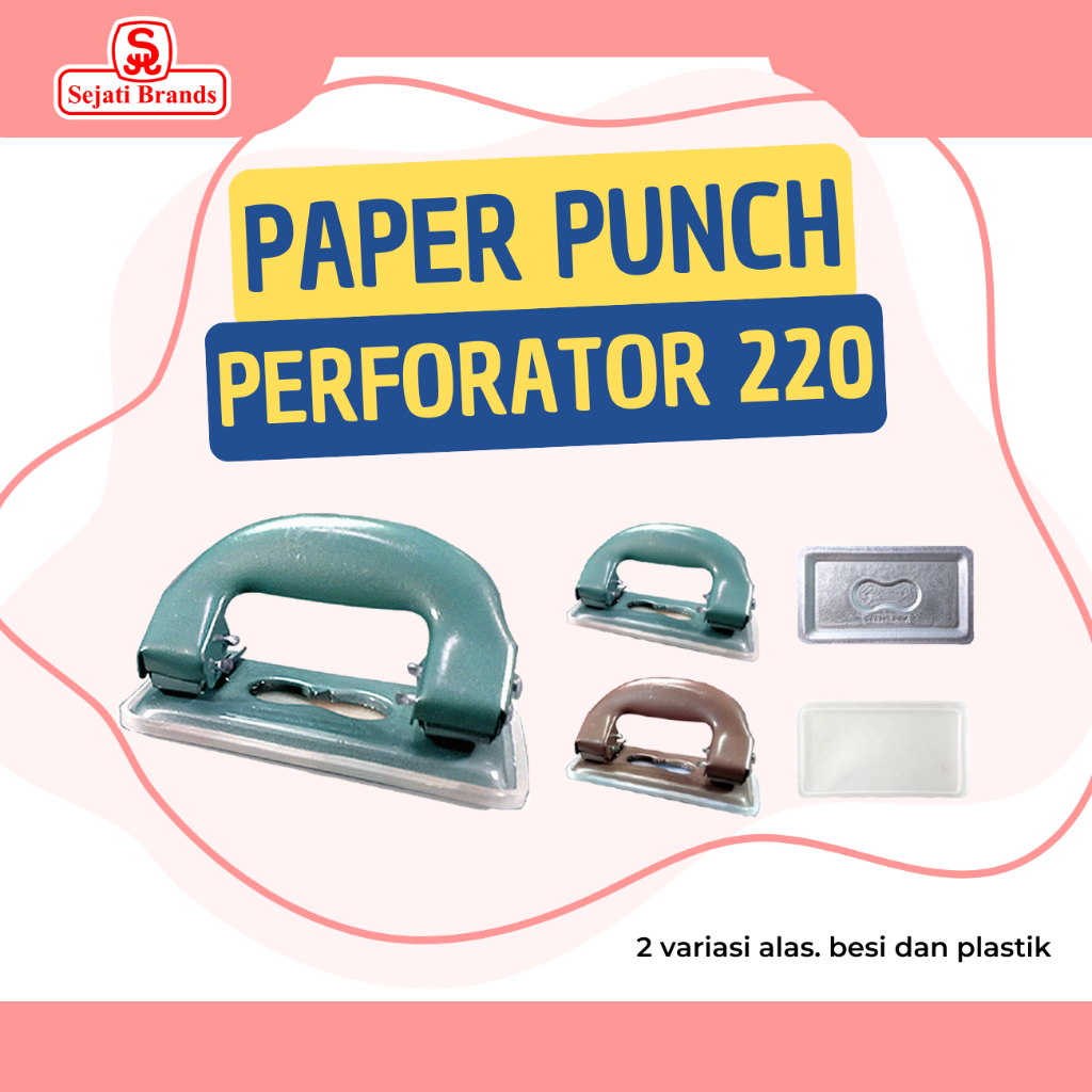 Jual General Perforator 220 Paper Punch - Pembolong Kertas Murah ...