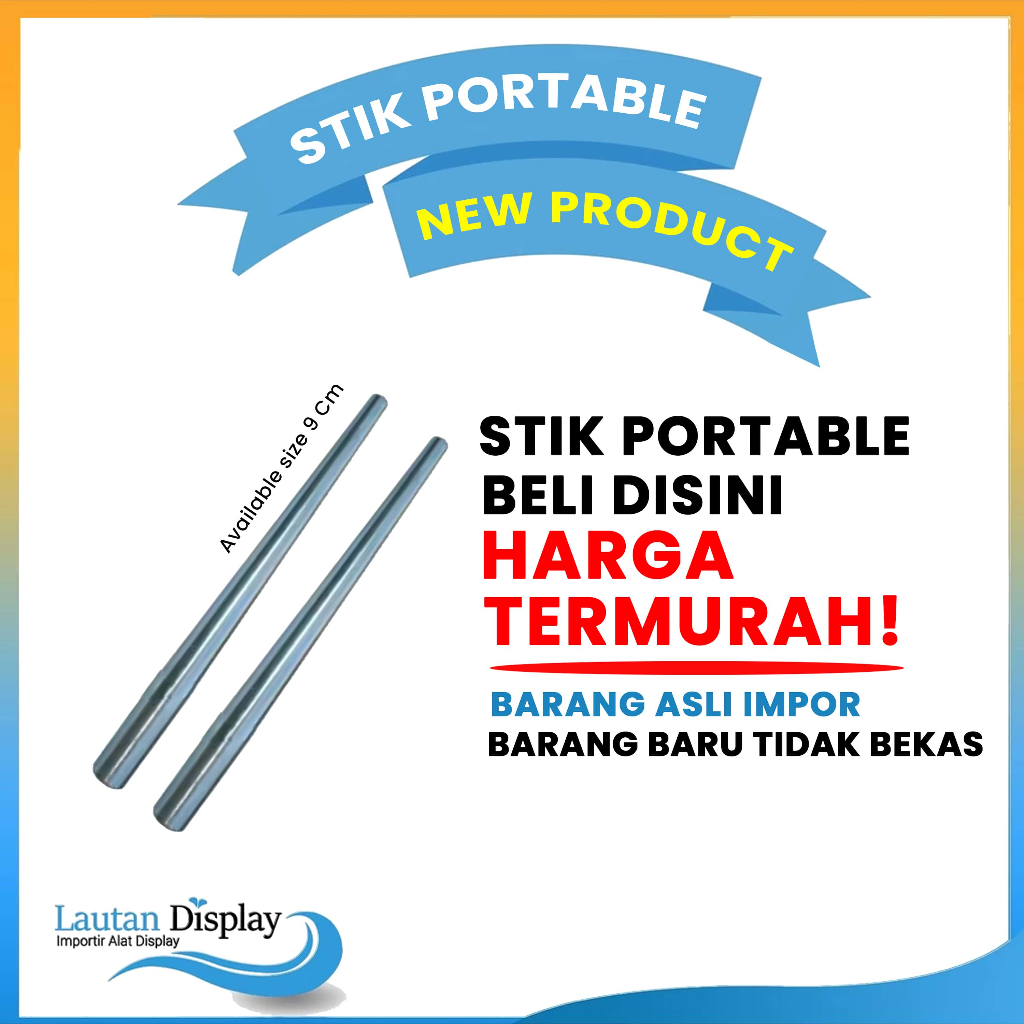 Jual Stick Stand Portable LED Slim Light Box Stik Pen Aksesoris Table Display Meja LightBox ...