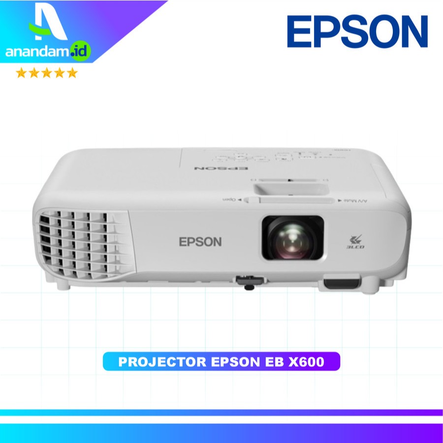 Jual Projector Epson EB-X600 TKDN XGA 3600 lumens HDMI 3LCD Proyektor | Shopee Indonesia