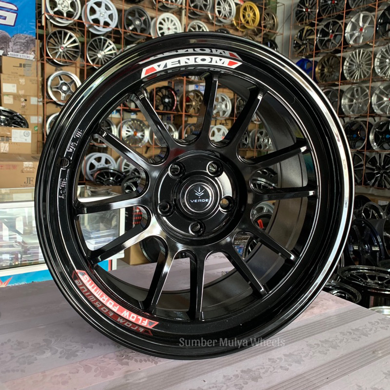 Jual Velg R18 Venom. Sumber Mulya Wheels. velg mobil Semarang | Shopee Indonesia