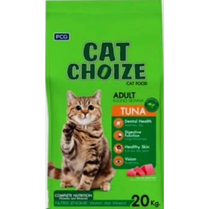 Jual Cat Choice Adult Tuna 20kg | Shopee Indonesia