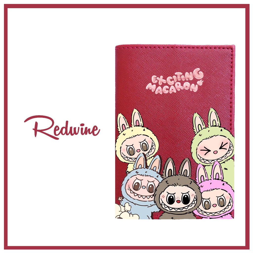 Jual CUSTOM LABUBU MACARON COVER CASE SAMPUL TEMPAT SARUNG PASPOR ...