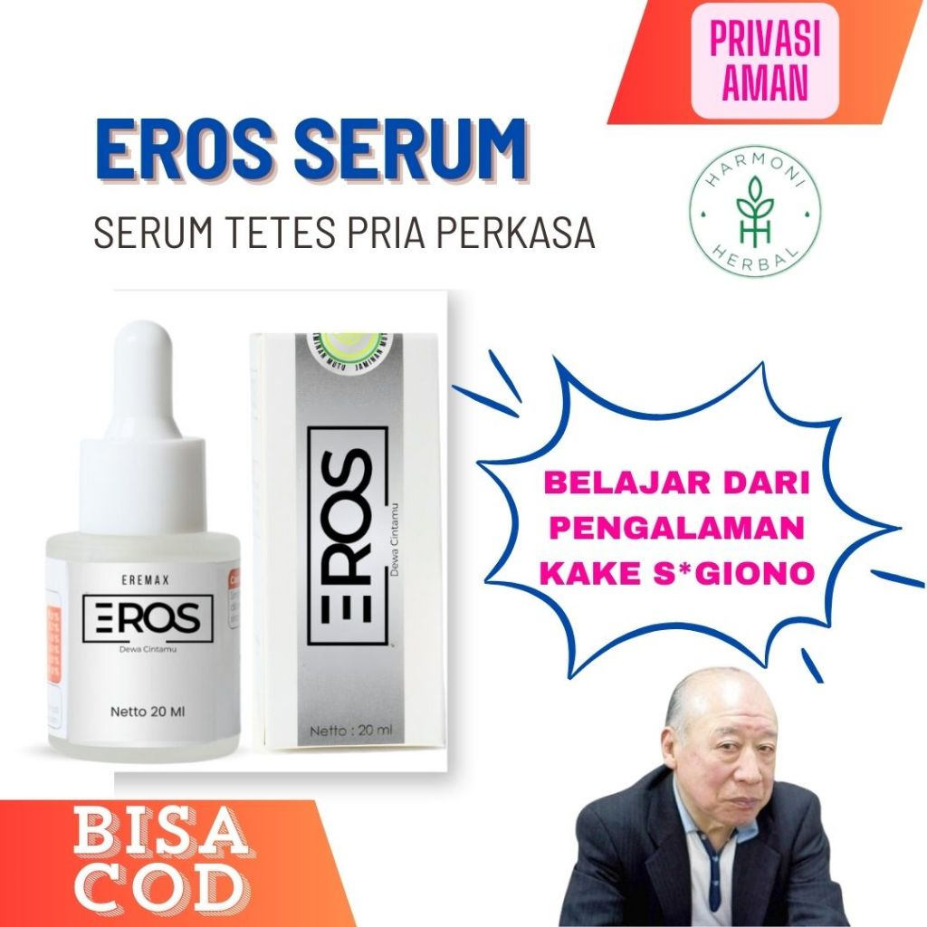 Jual Eros Tetes Pria Perkasa Original | Eros Dewa Cintamu Kuat Tahan ...