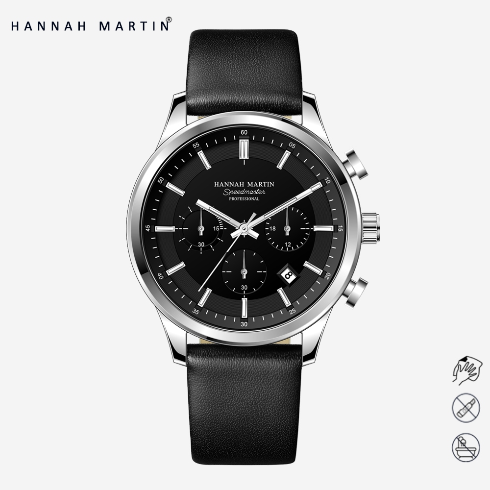 Jual HANNAH MARTIN Jam Tangan Pria 100% Original Kronograf Premium ...