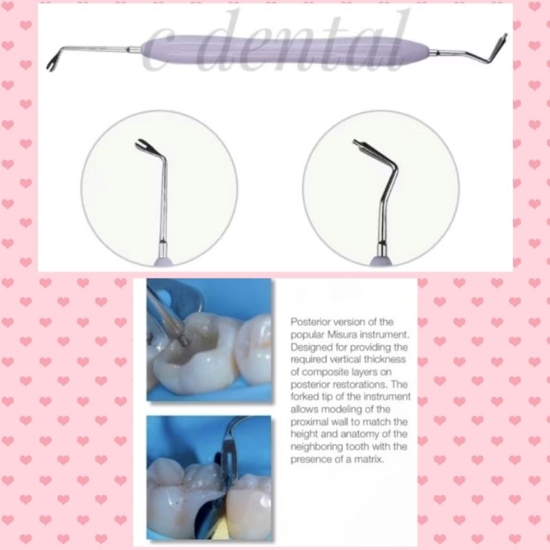 Jual Dental Posterior Misura Composite Filling Instrument Occlusal ...