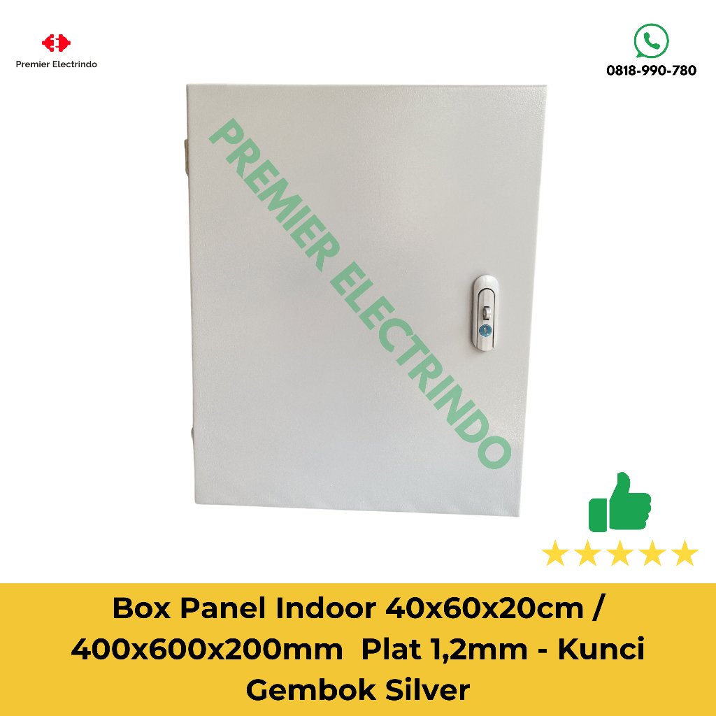 Jual Box Panel Listrik Indoor 40x60x20cm / 400x600x200mm Plat 1,2mm ...