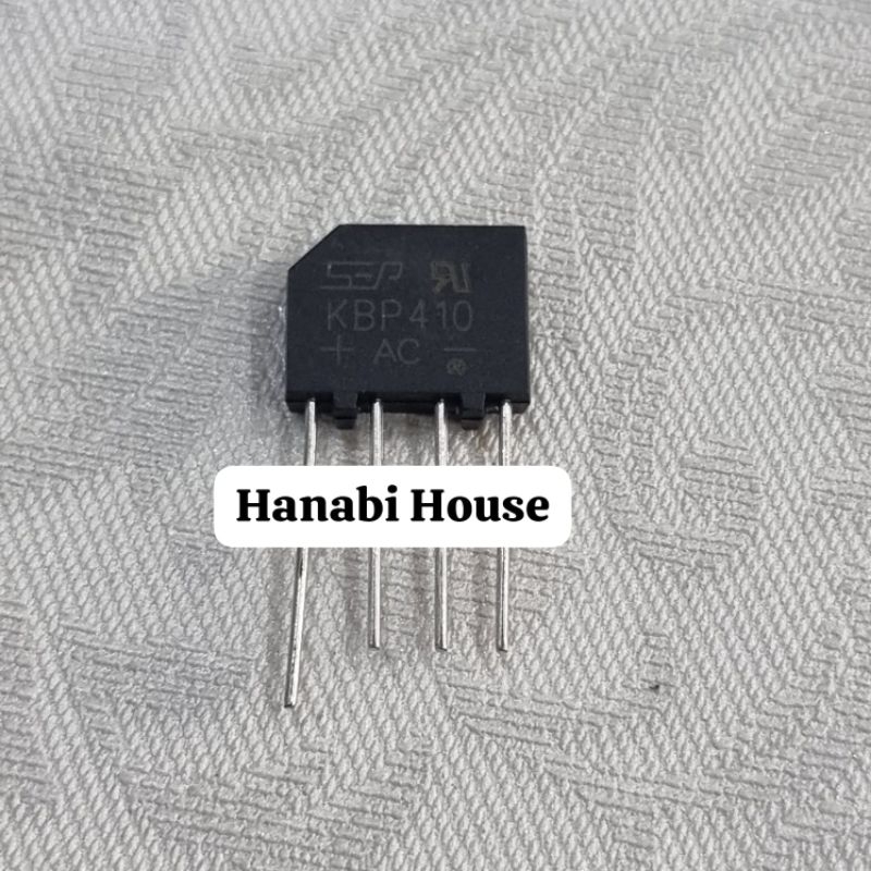Jual Dioda Bridge 4a KBP410 Diode Sisir 1000v Penyearah Jembatan KBP ...