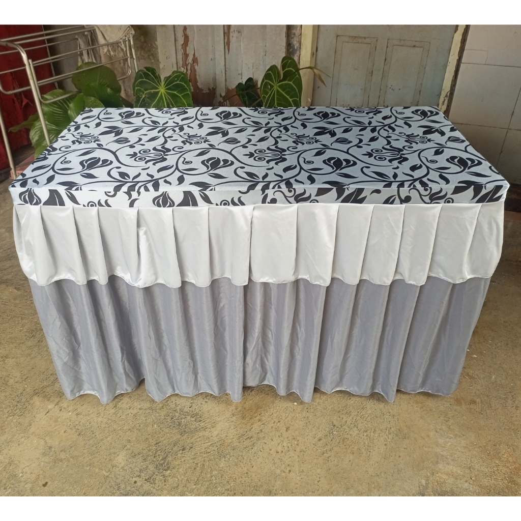 Jual Cover Meja Pesta Model List Susun mix Batik / Sarung Meja ...