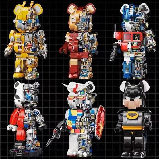 Jual WANGAO Bear Robot Bricks Large Besar READY STOCK VIOLENT BEAR ...