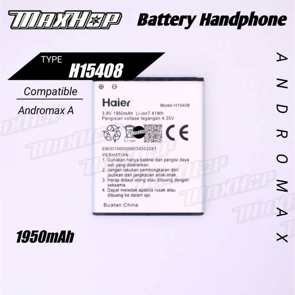 Jual Baterai Smartfren Andromax A Original OEM Batre H15408 Battery ...