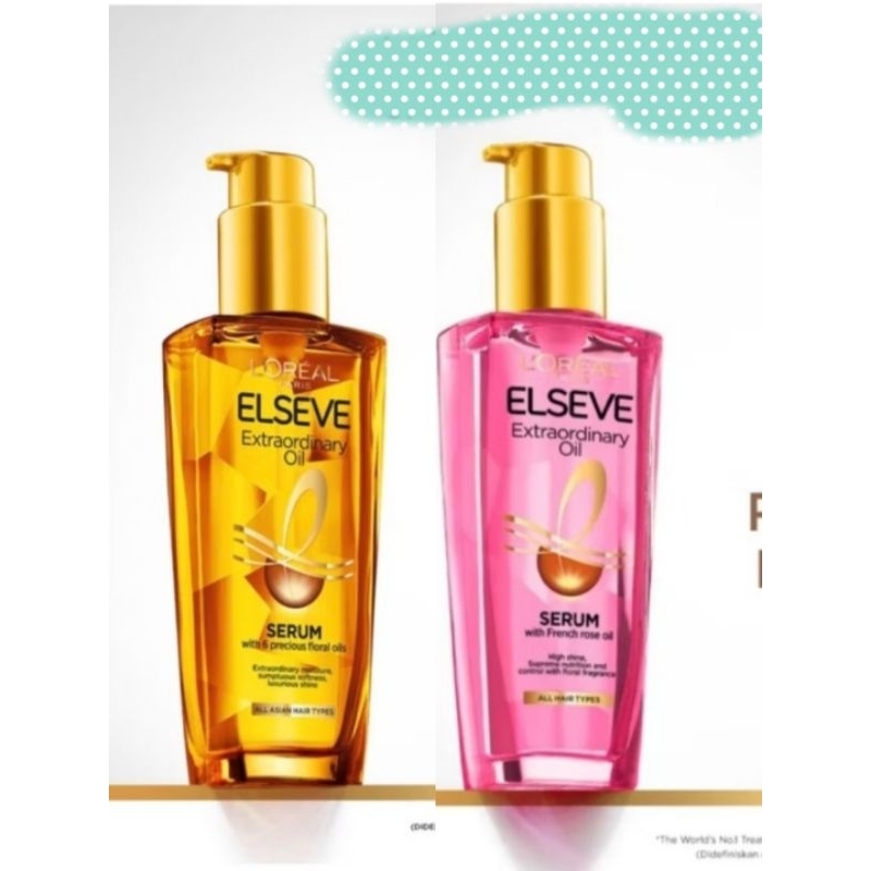 Jual Loreal Paris Elseve Extradionary Oil Gold/Pink serum - 100ml ...