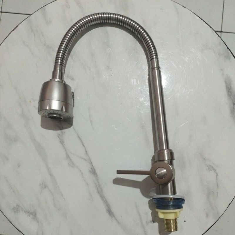 Jual Kran cuci Piring Tanam Stainless /Keran Cuci Piring Tanam ...