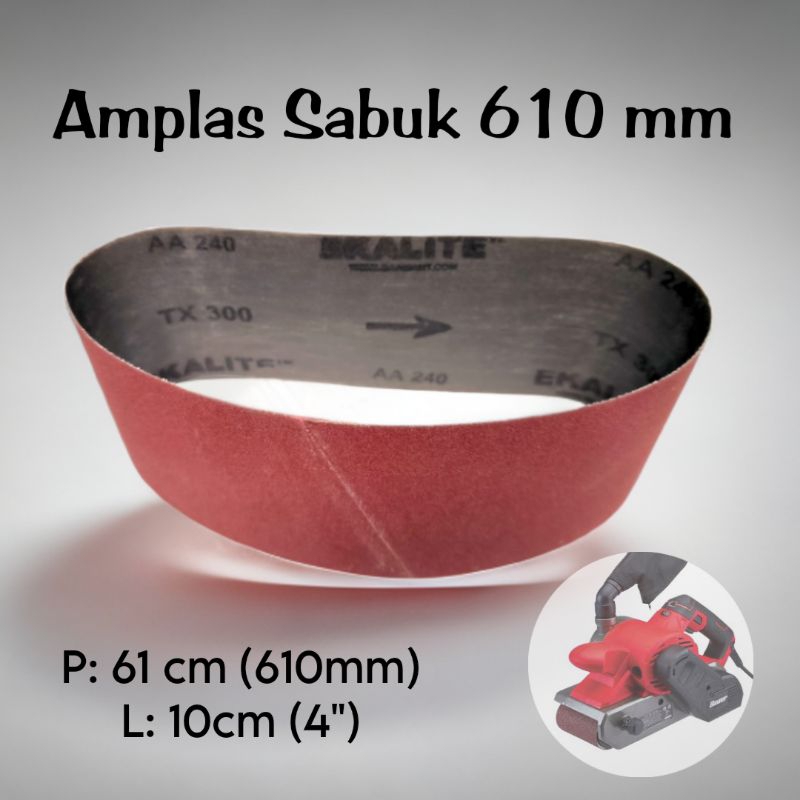 Jual Amplas Belt Sander 4"x24" / Amplas Sabuk Ekamant 100mm x 610mm ...