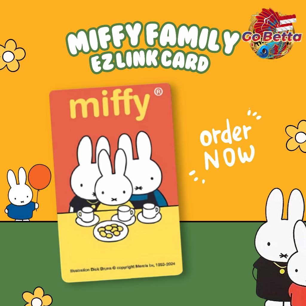Jual 🇮🇩 Miffy SimplyGo EZ-Link Kartu MRT Bus Kartu Ez Link Miffy Bunny ...