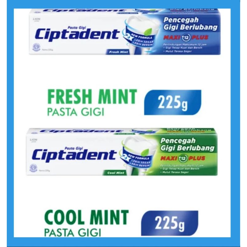Jual Ciptadent Cool Mint/Fresh Mint 225 gr | Shopee Indonesia