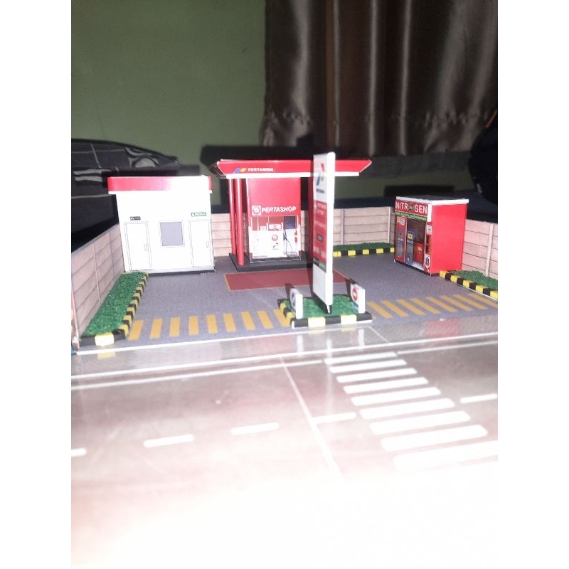 Jual Miniatur PERTASHOP PERTAMINA Skala 1:64 Bahan PVC | Shopee Indonesia