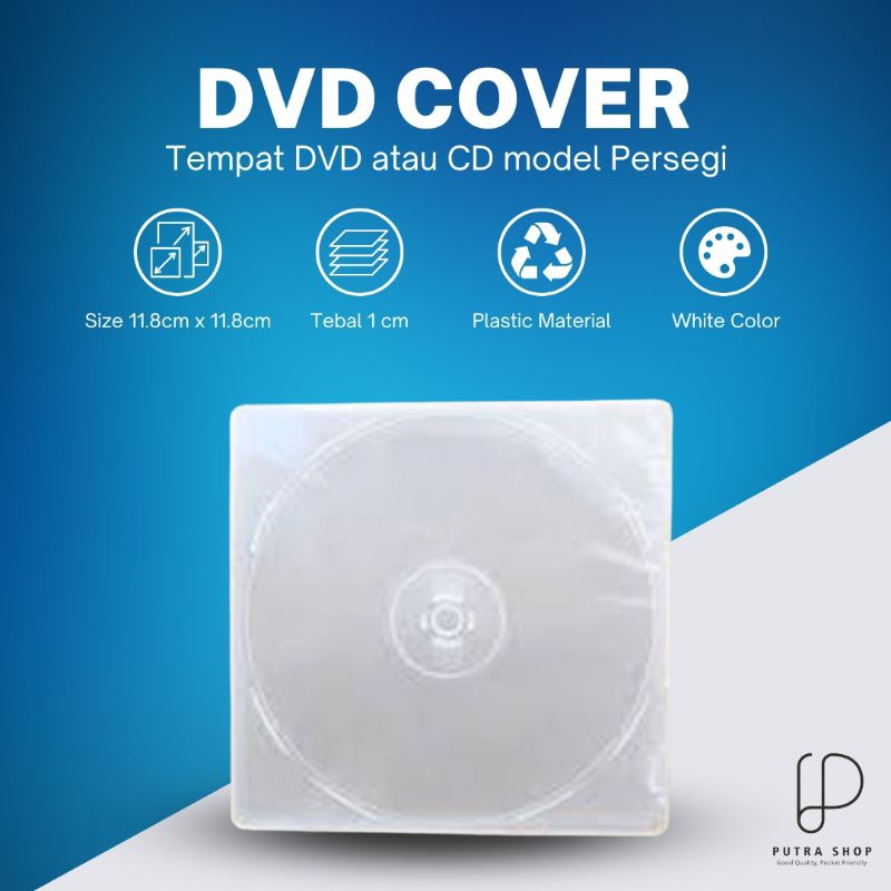 Jual Cover DVD Model Persegi / Case CD atau DVD / Tempat Kaset | Shopee ...