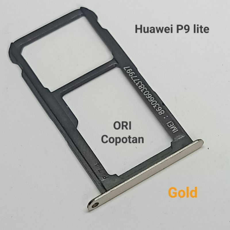 Jual Simtray Slot Tempat kartu SIM Huawai P9 lite VHS-L31 VNS-L22 Gold ...