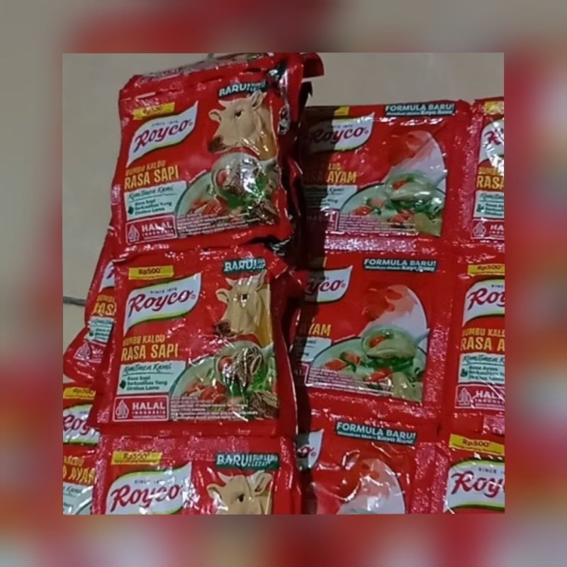 Jual Royco bumbu penyedap makanan renceng | Shopee Indonesia
