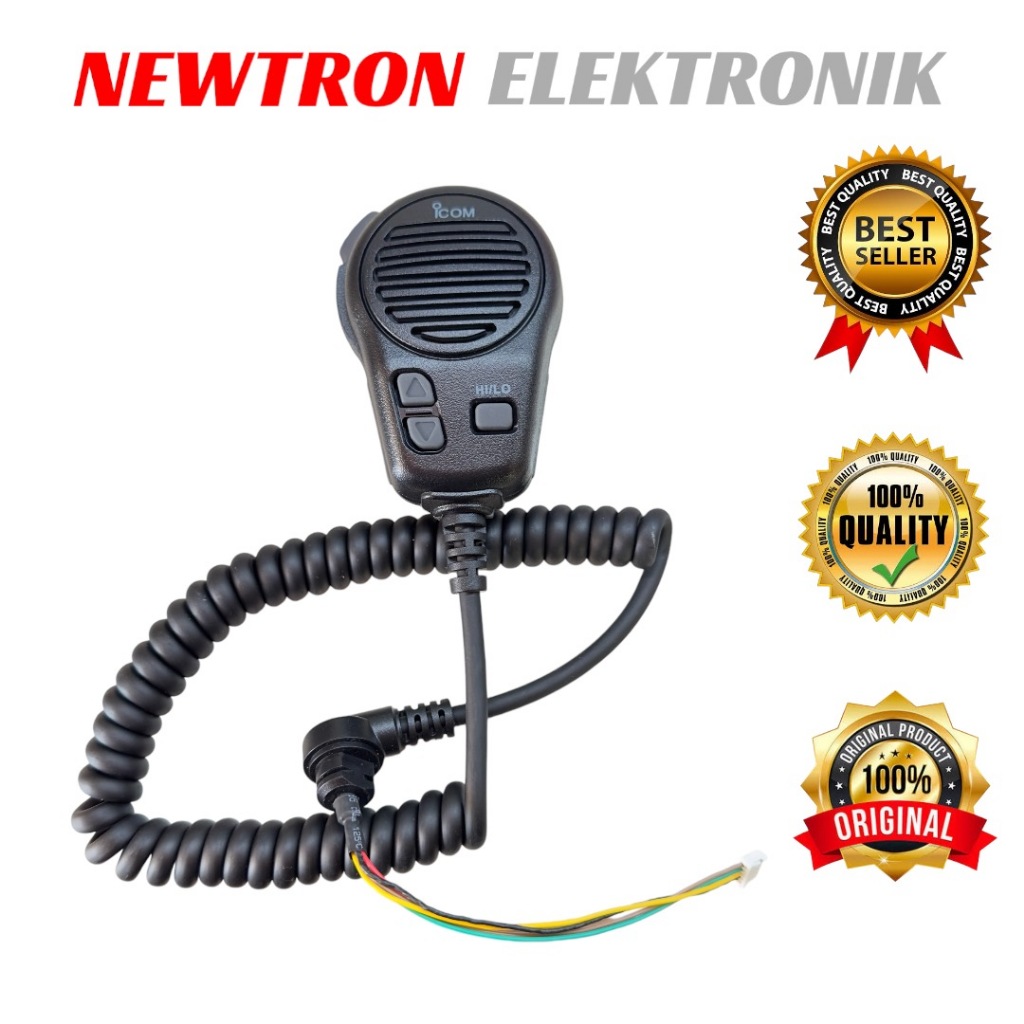 Jual Mic HM-164B Extramic Rig IC-M304 IC-M200 IC-M323 PTT Hand Mic ...