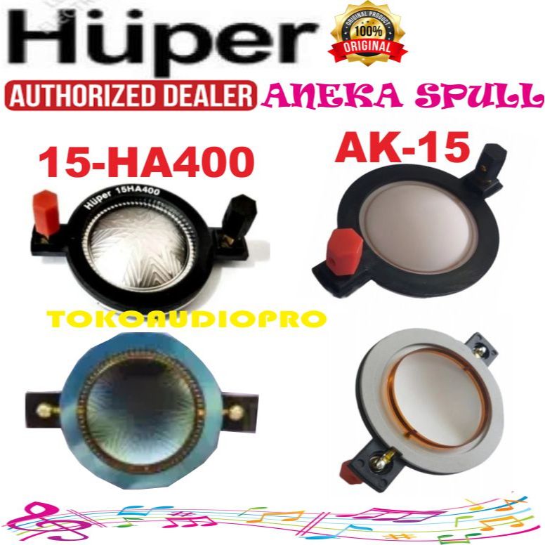 Jual Spull Huper 15HA400 Original Spul Driver Tweter Huper AK15 | Shopee Indonesia