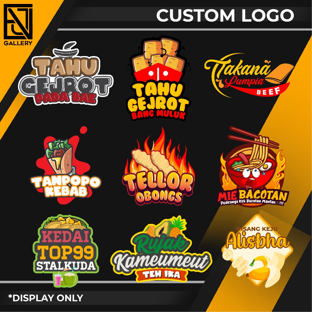 Jual JASA DESAIN LOGO / LOGO TERJANGKAU / OLSHOP / COSTUME / STICKER ...