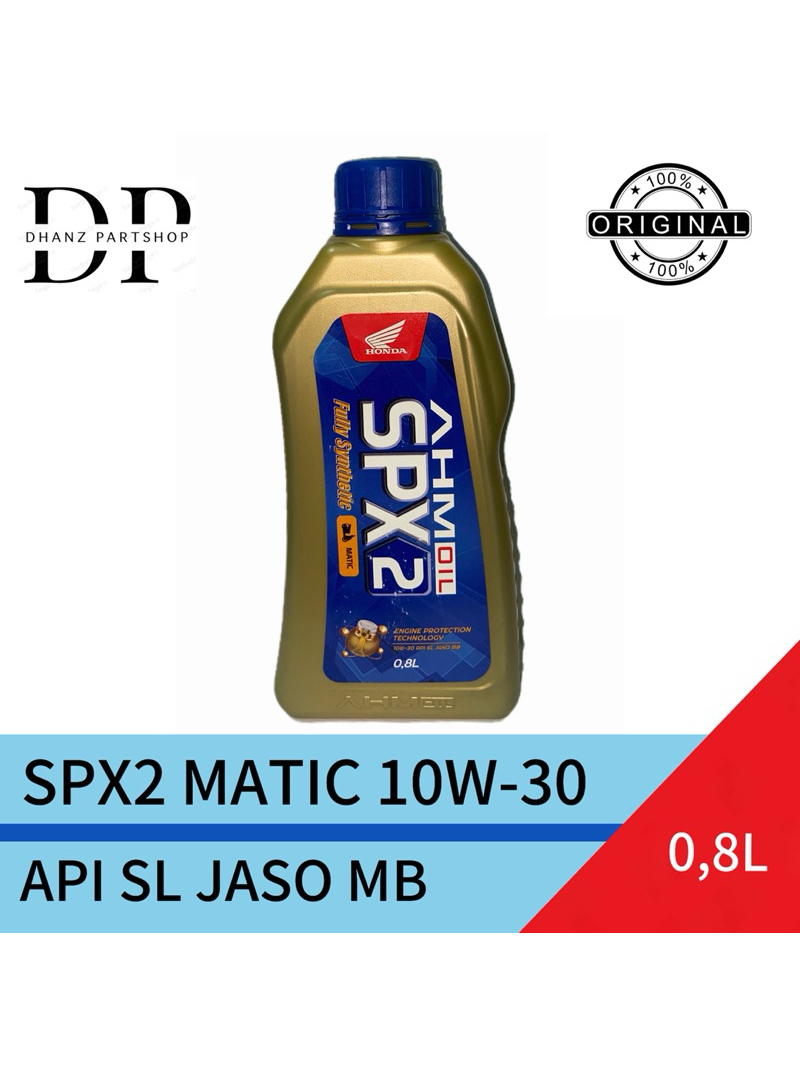 Jual OLI SPX2 10W-30 FULL SYNTHETIC UNTUK ALL MATIC HONDA (ORIGINAL ...