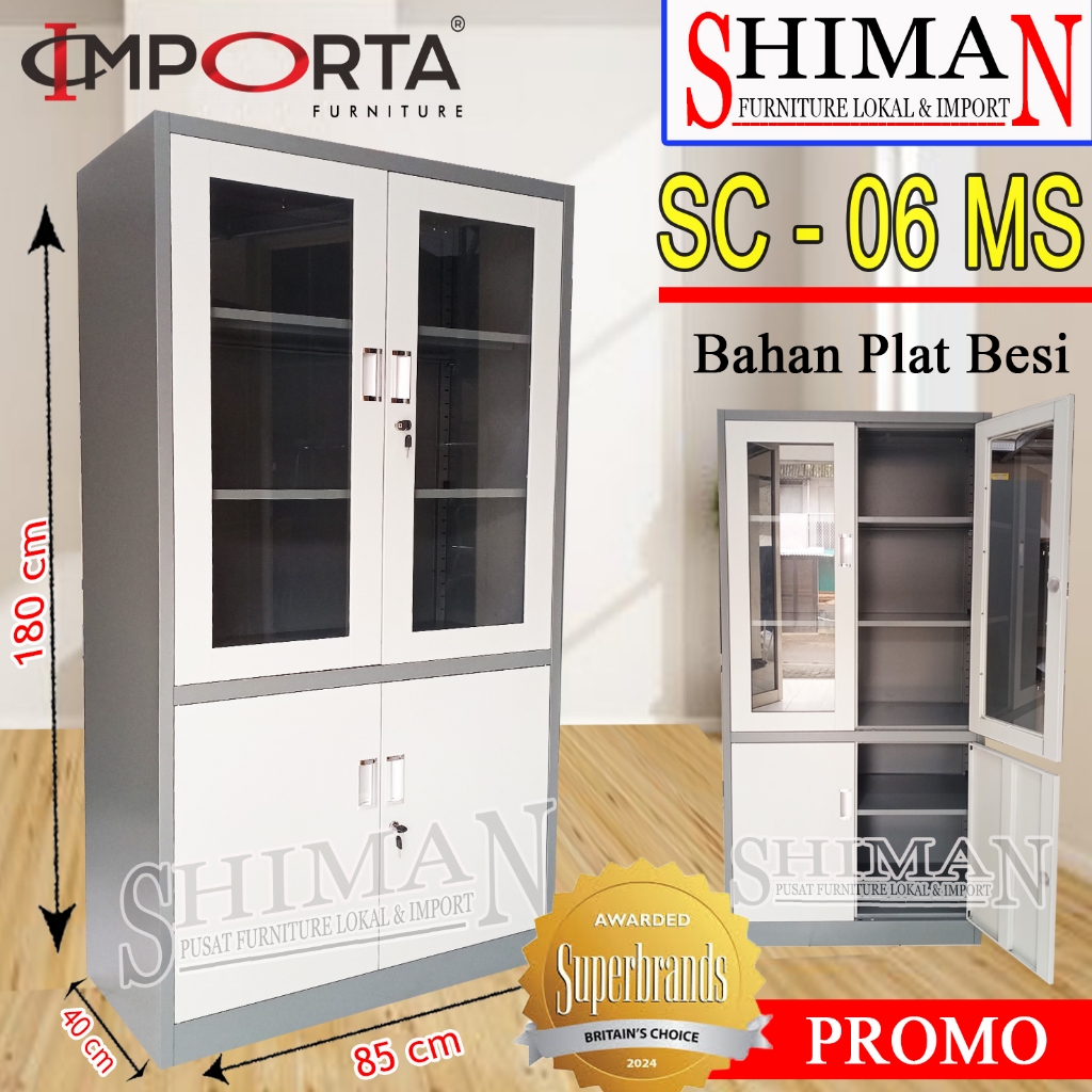 Jual Lemari Arsip SC 06 MS IMPORTA | Lemari Cabinet | Shopee Indonesia