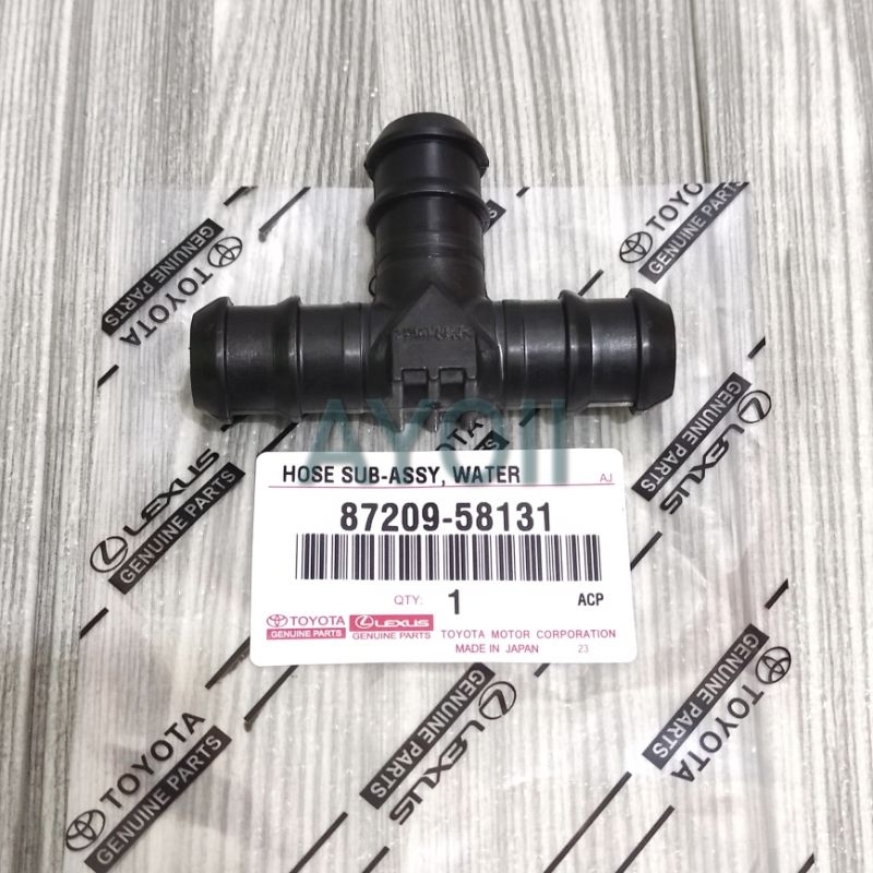Jual Sambungan T Selang Radiator Toyota Alphard ANH20 87209-58131 ...