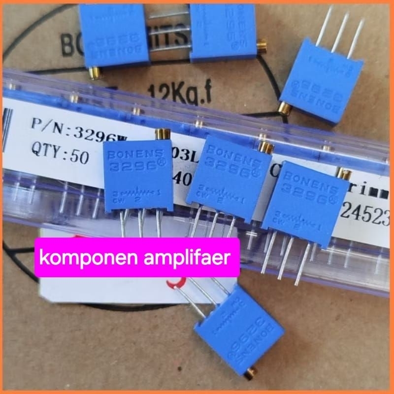Jual VR/TRIMPOT 1K 2k 5k 10k 20k 500r OHM MULTITURN ORI | Shopee Indonesia