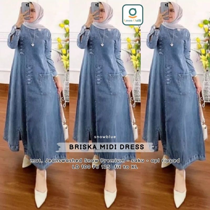 Jual Briska midi | Shopee Indonesia