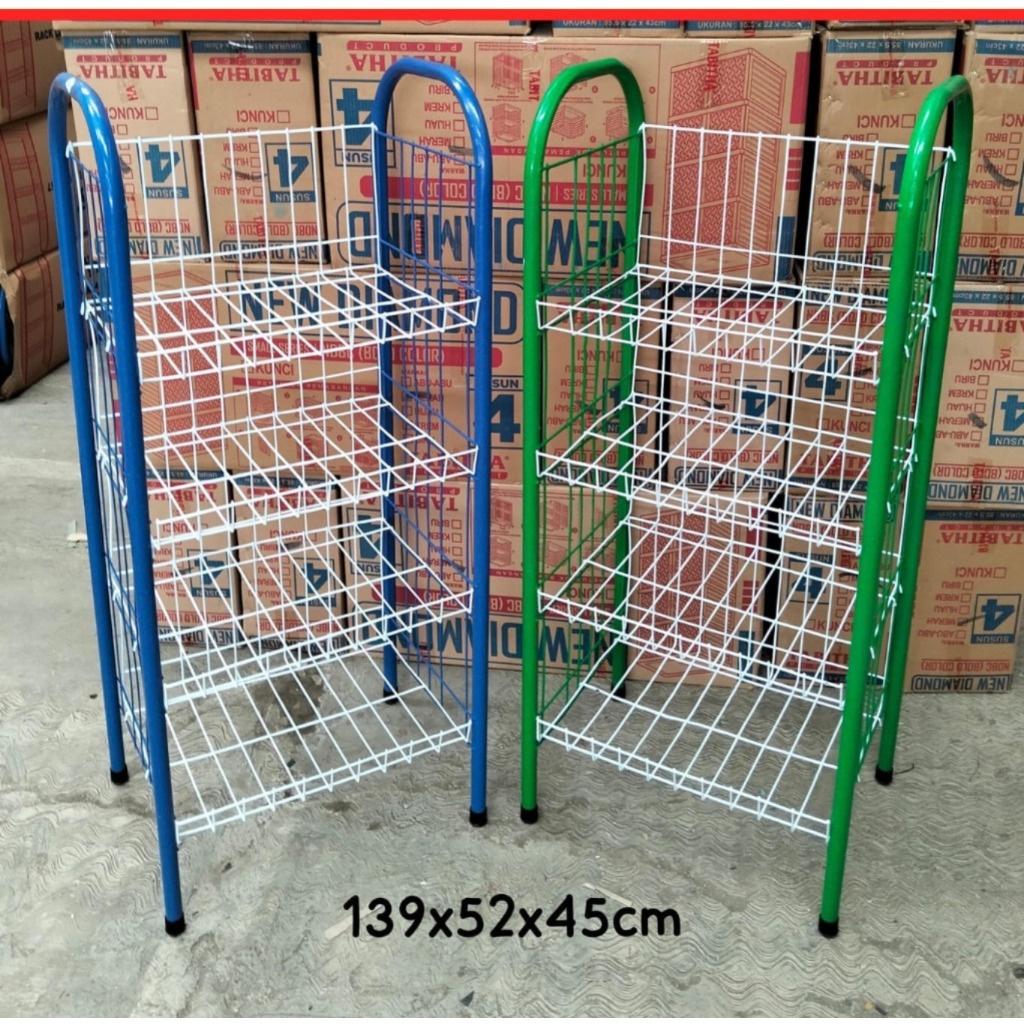 Jual RAK CIKI 4 SUSUN DRAGON / Rak Chiki Serbaguna Rak Chiki Warna 4 ...