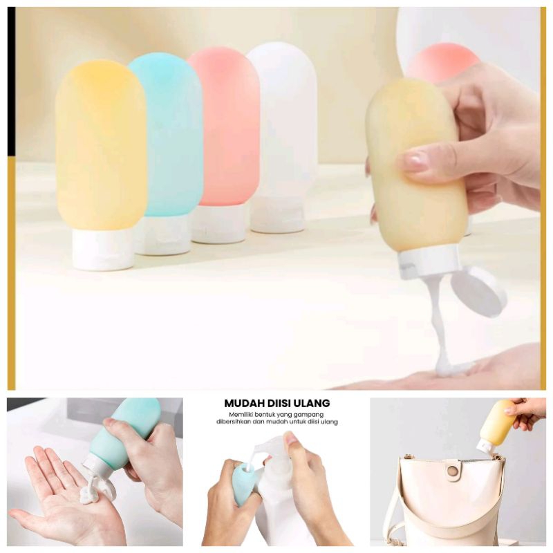 Jual Botol Isi Ulang Ukuran 60 ML Serbaguna | Shopee Indonesia